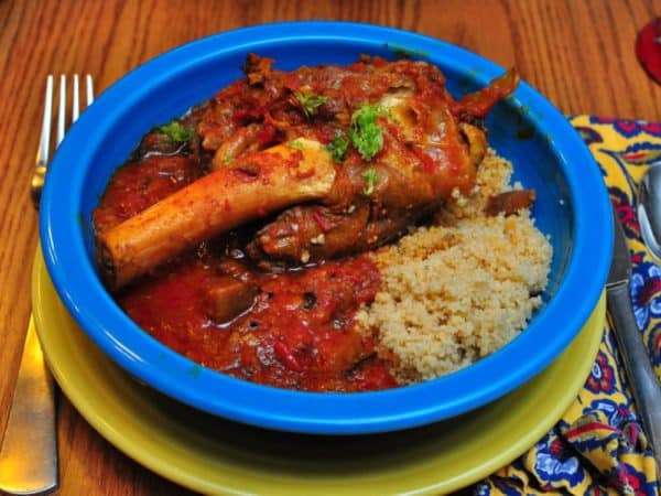 Pressure Cooker Persian Lamb Shanks with Eggplant and Tomatoes ...