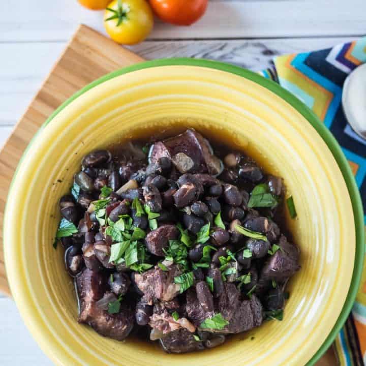 Pressure Cooker Feijoada - Brazilian Black Bean and Meat Stew ...