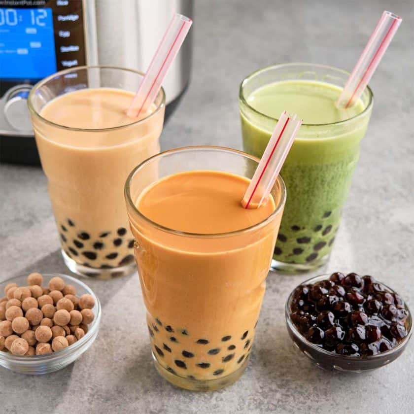 Instant Pot Boba Tea - DadCooksDinner