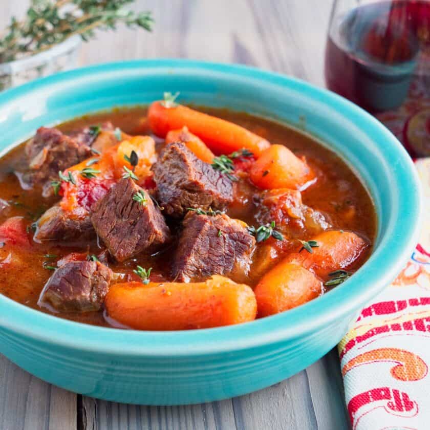 Instant Pot Provencal Beef Stew (Beef Daube Provencal) - DadCooksDinner