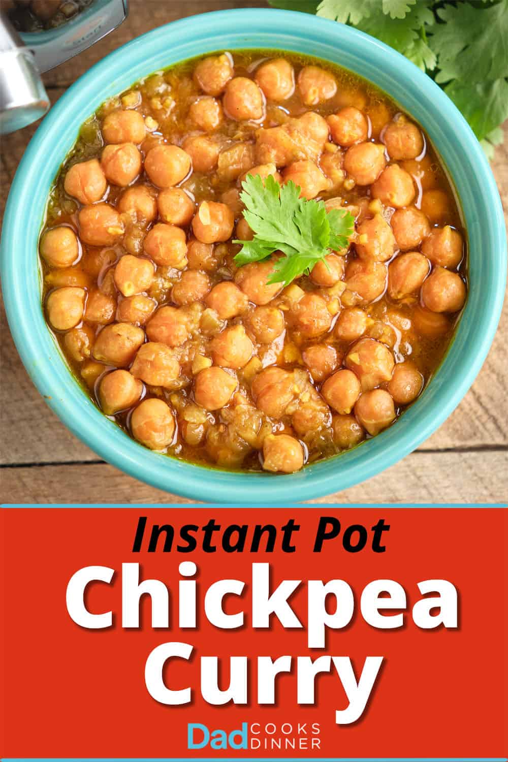 Instant Pot Chickpea Curry - DadCooksDinner