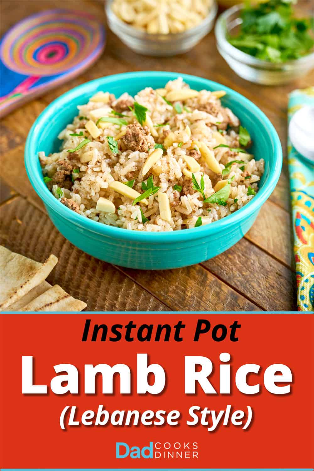 Instant Pot Lamb Rice (Lebanese Hashweh) - DadCooksDinner