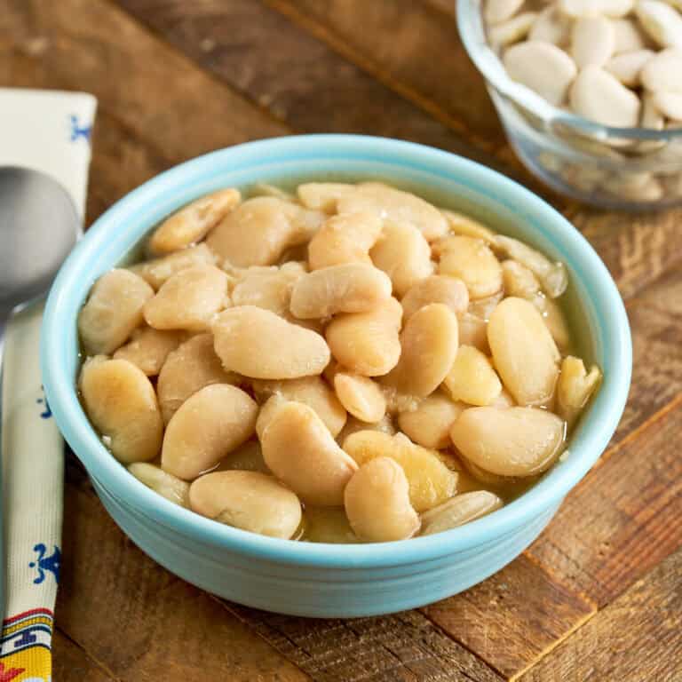 Instant Pot Large Lima Beans (Butter Beans) - DadCooksDinner