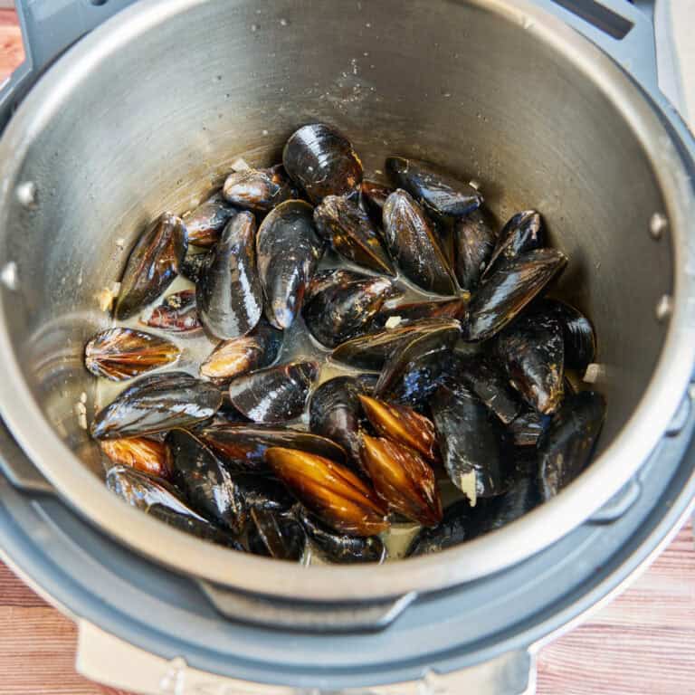 Instant Pot Mussels - DadCooksDinner