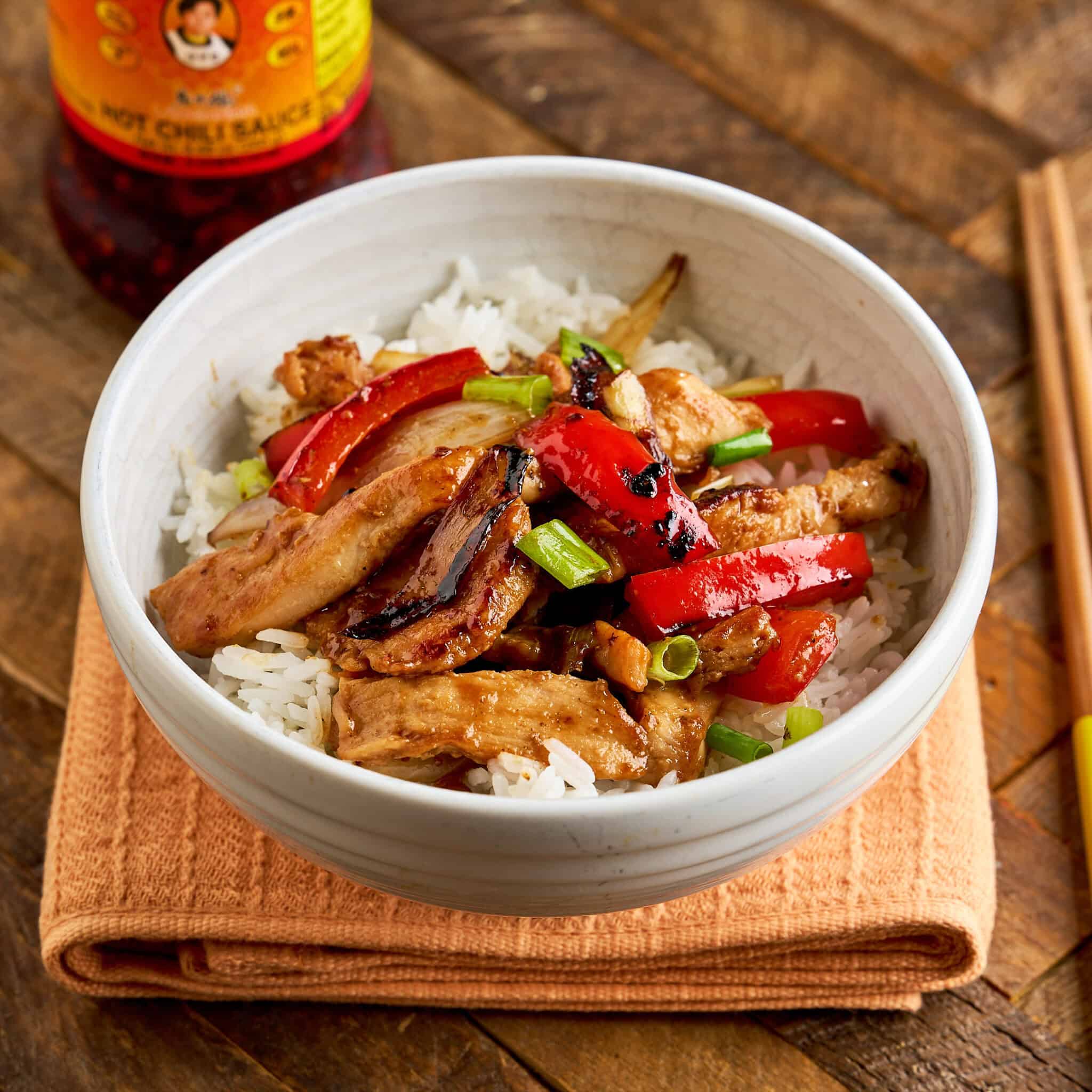 Quick Hoisin Chicken Stir Fry - DadCooksDinner